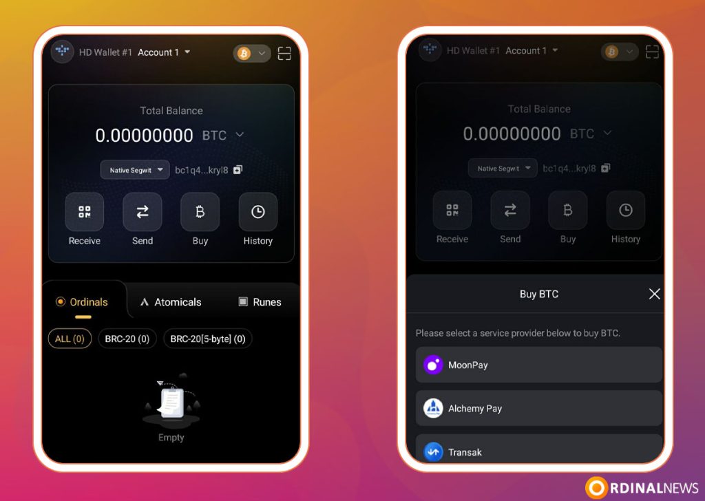 How To Set Up an UniSat Wallet - OrdinalNews.io