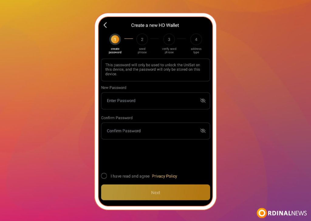 How To Set Up an UniSat Wallet - OrdinalNews.io